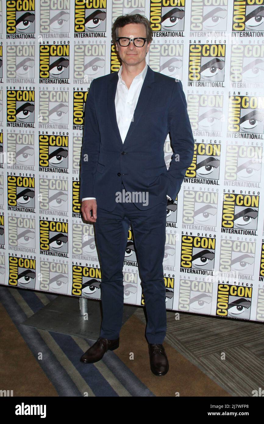 SAN DIEGO - JUL 25: Colin Firth at the "Bates Motel" Press Line - Comic ...
