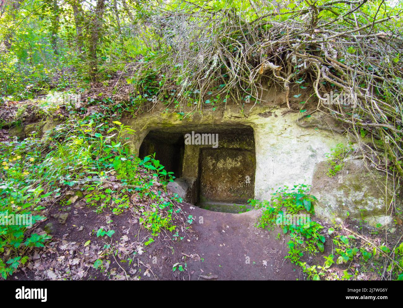 Mazzano Romano (Rome, Italy) - Waterfalls of Monte Gelato in the ...