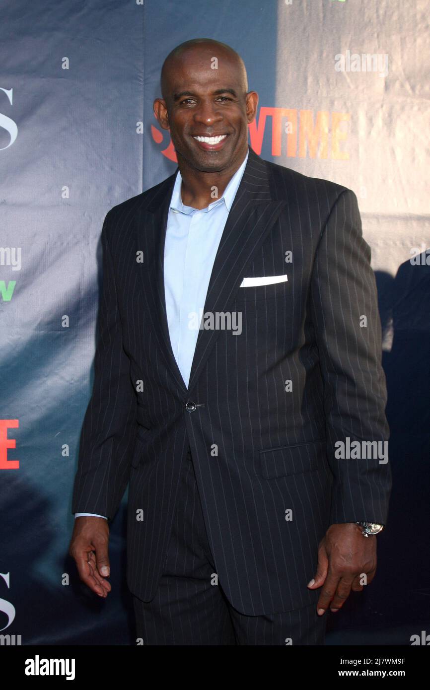 LOS ANGELES - JUL 17: Deion Sanders at the CBS TCA July 2014 Party at ...