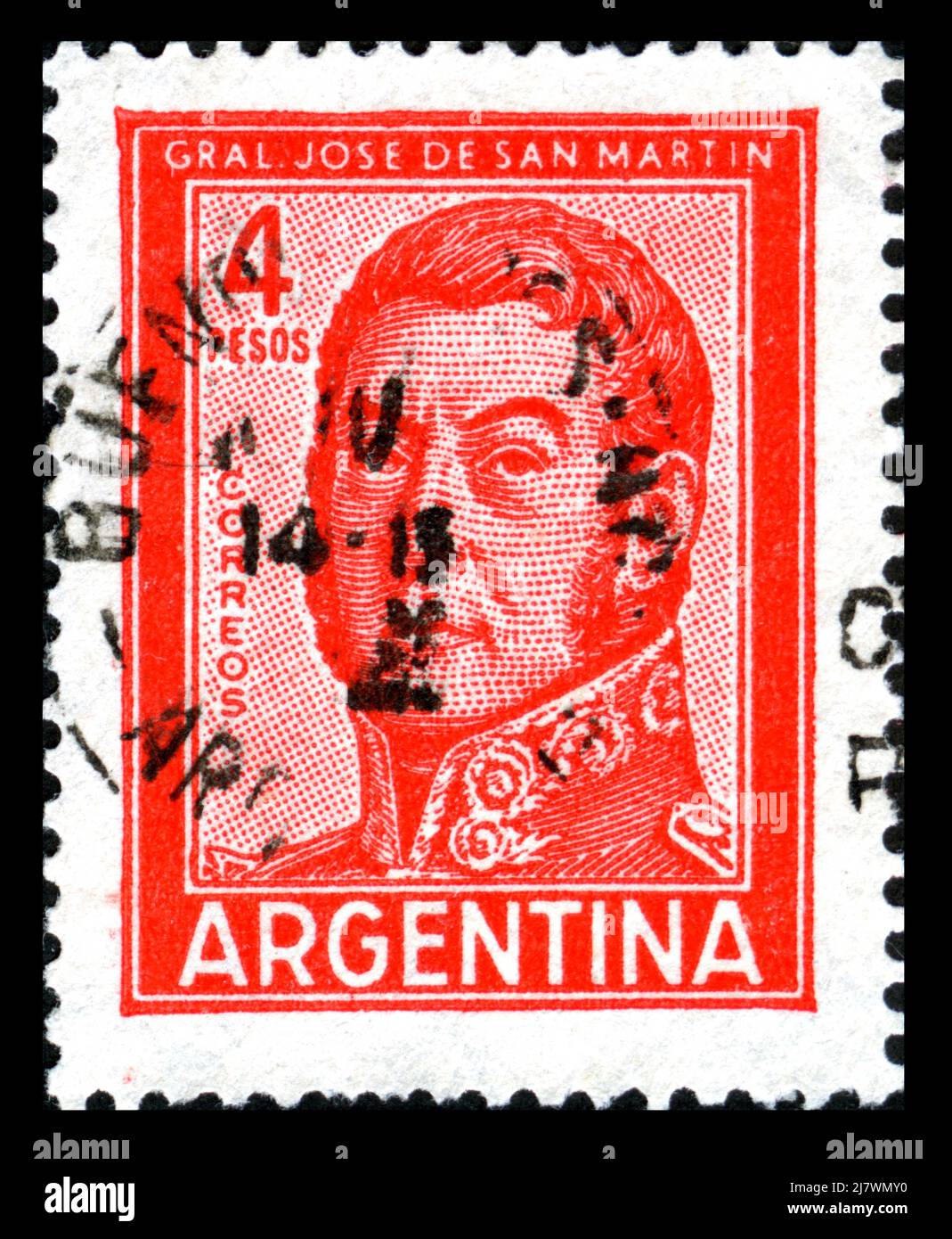 Jose de san martin drawing hi-res stock photography and images - Alamy