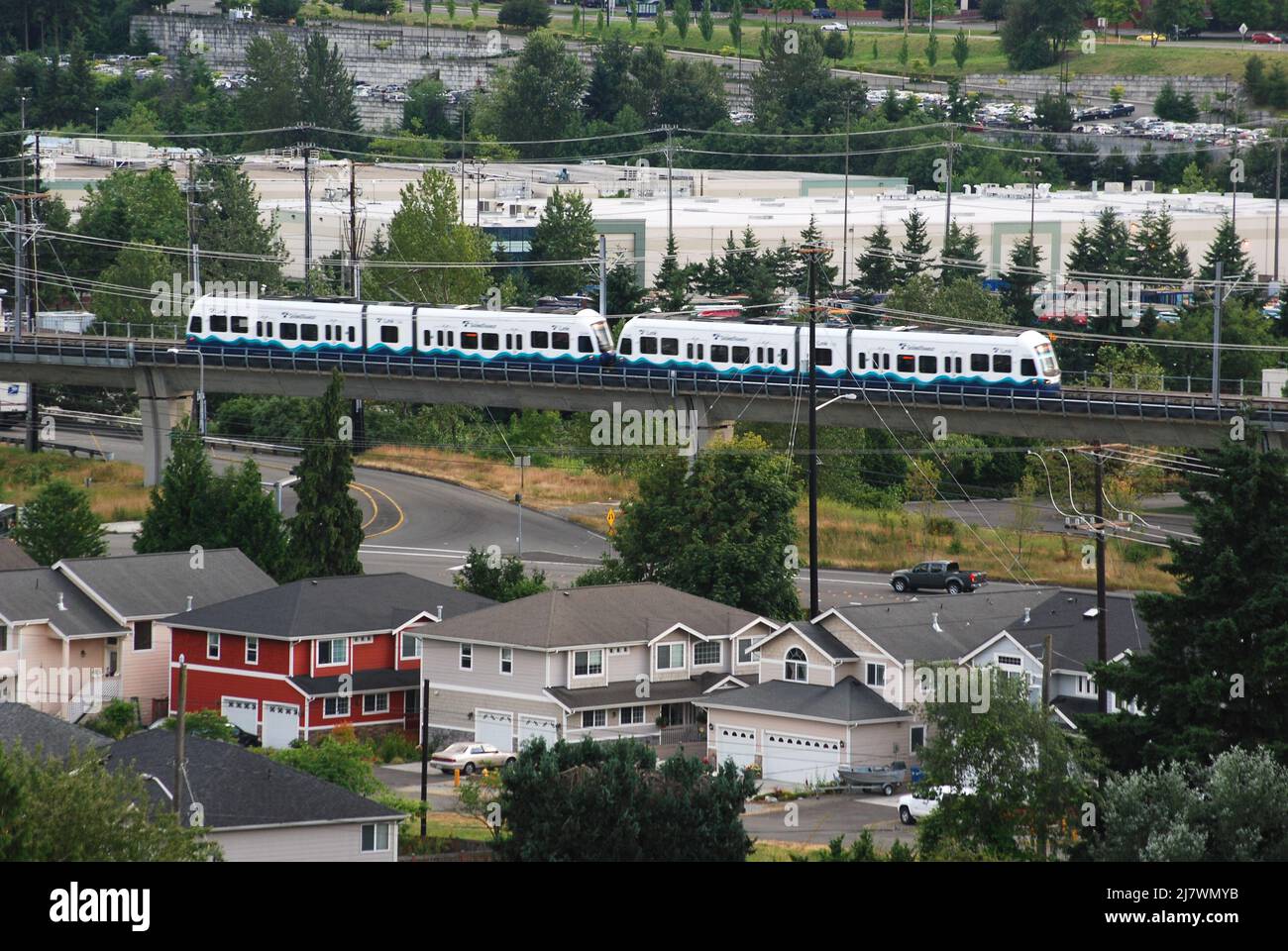 Seattle sounder commuter rail hi-res stock photography and images - Alamy