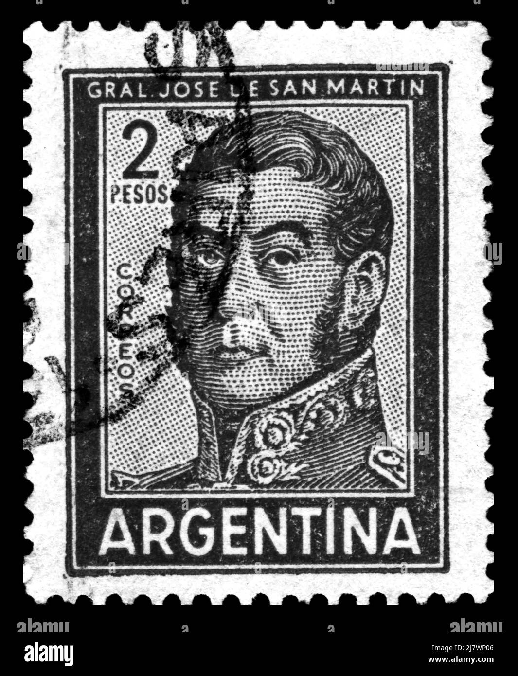 Jose de san martin drawing hi-res stock photography and images - Alamy
