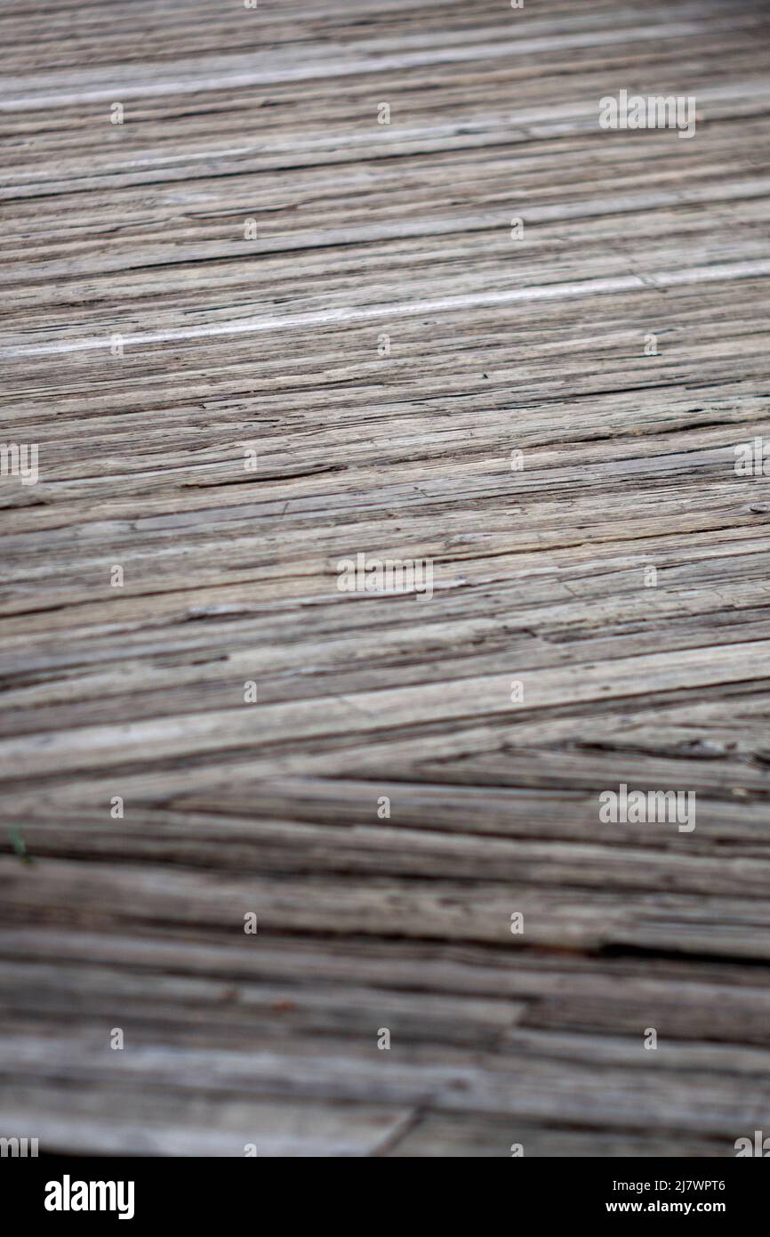 Wooden board walk background texture Stock Photo - Alamy