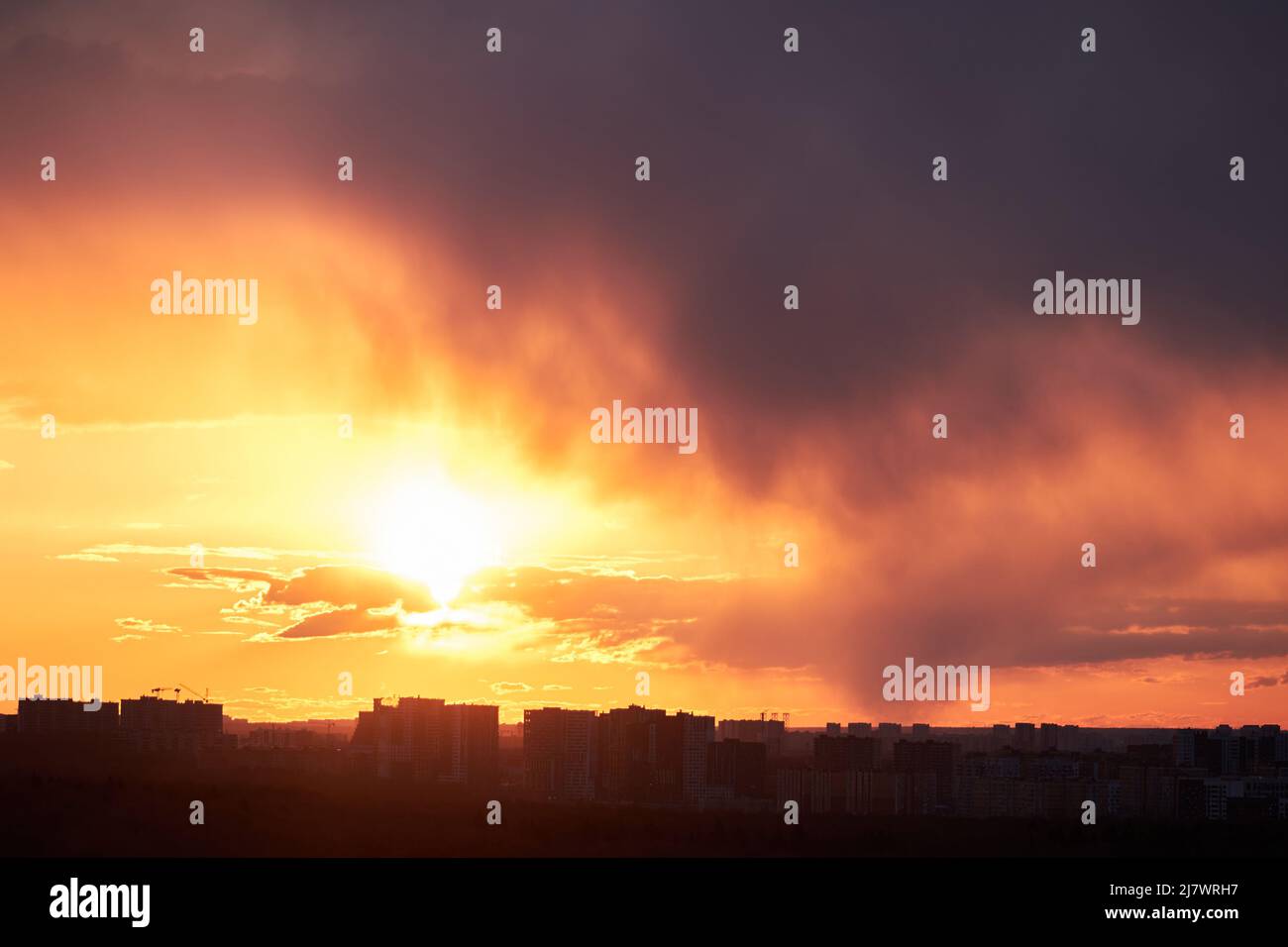 Thunderstorm night real time in hi-res stock photography and images - Alamy