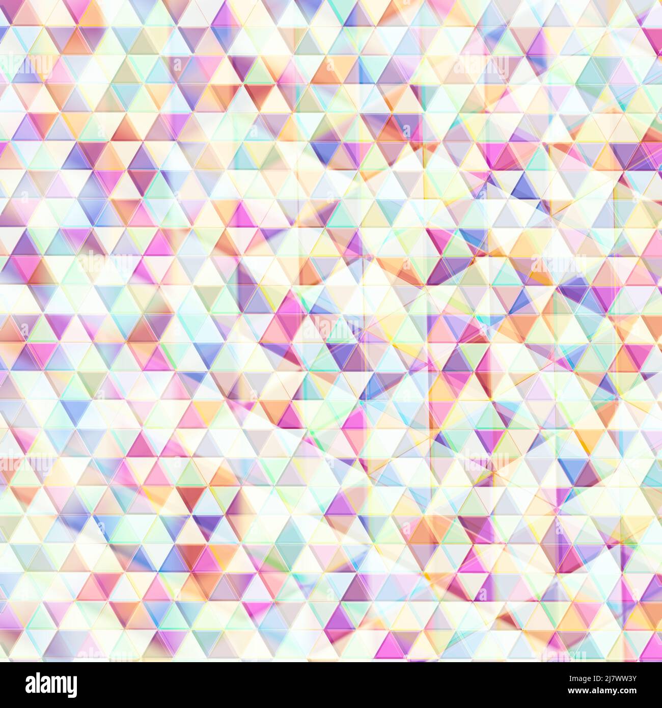 Colourful graphic of colourful triangles as background or texture as 3d ...