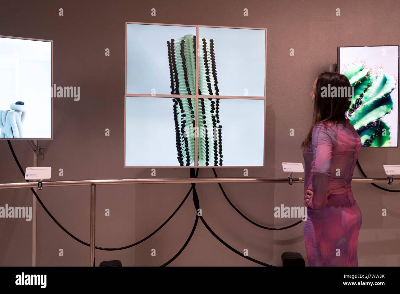 Design Museum, London, UK. 11 May 2022. Weird Sensation Feels Good: The ...