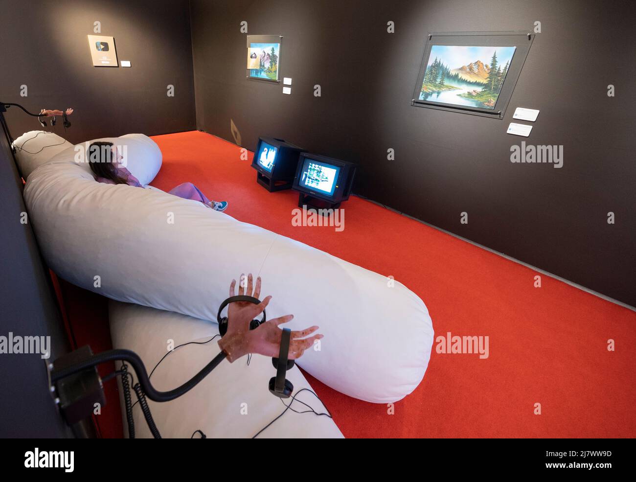 Design Museum, London, UK. 11 May 2022. Weird Sensation Feels Good: The ...