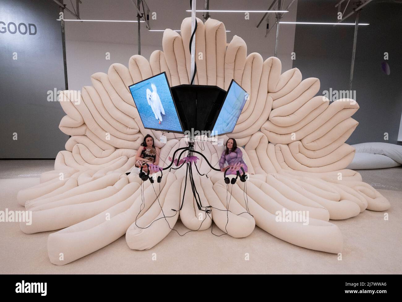 Design Museum, London, UK. 11 May 2022. Weird Sensation Feels Good: The ...