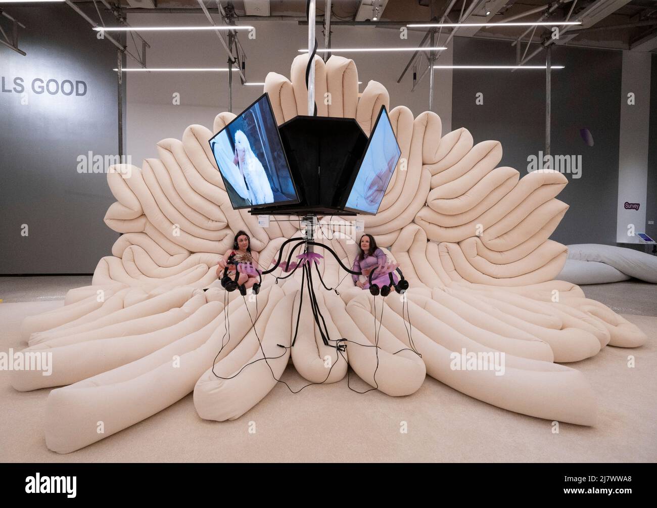 Design Museum, London, UK. 11 May 2022. Weird Sensation Feels Good: The ...