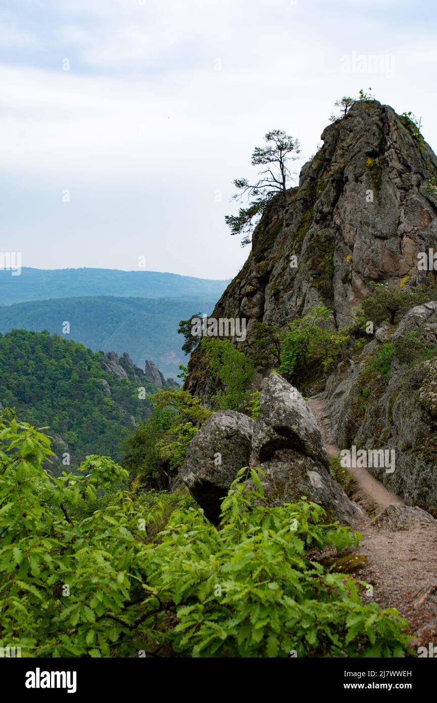 The varied route over the Vogelbergsteig to the historic Dürnstein ...