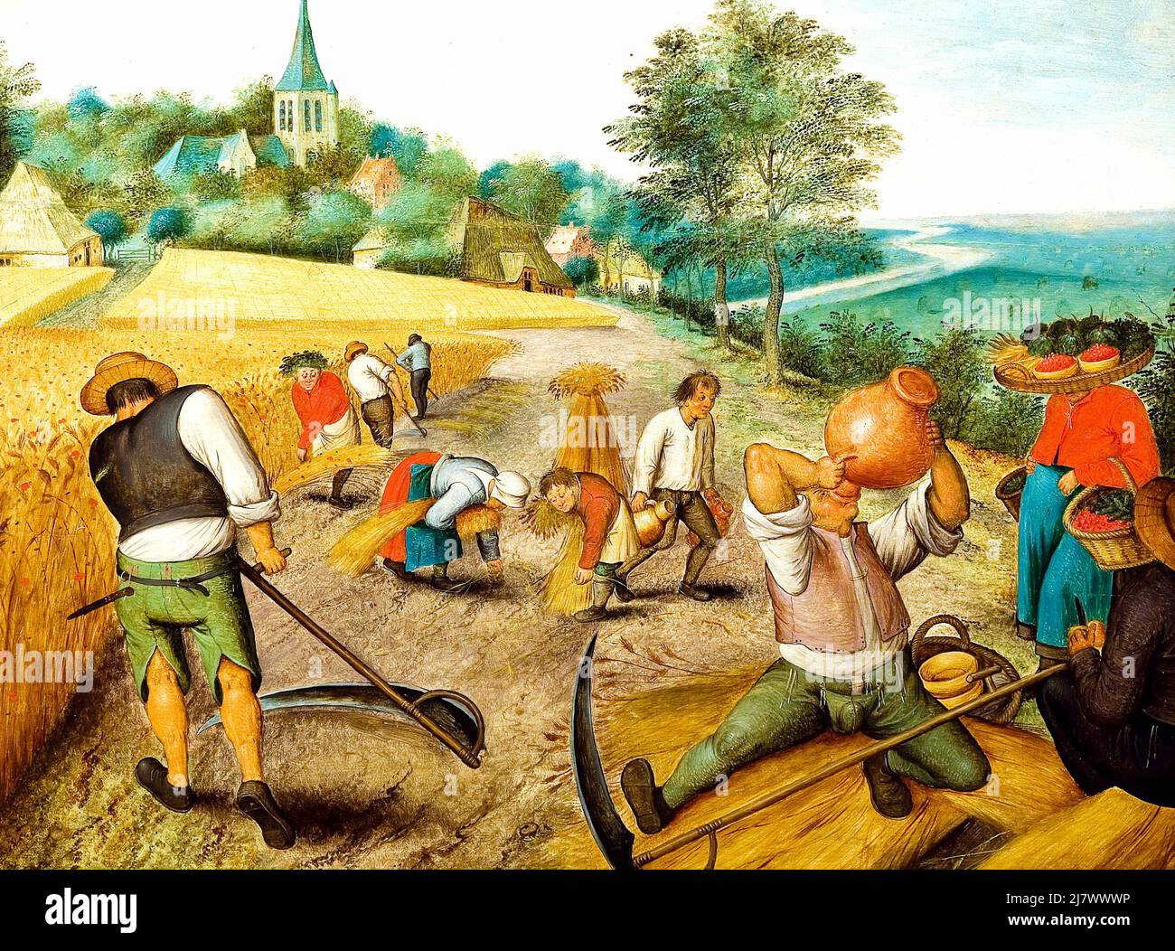 Pieter Bruegel - The Four Seasons - Summer Stock Photo - Alamy