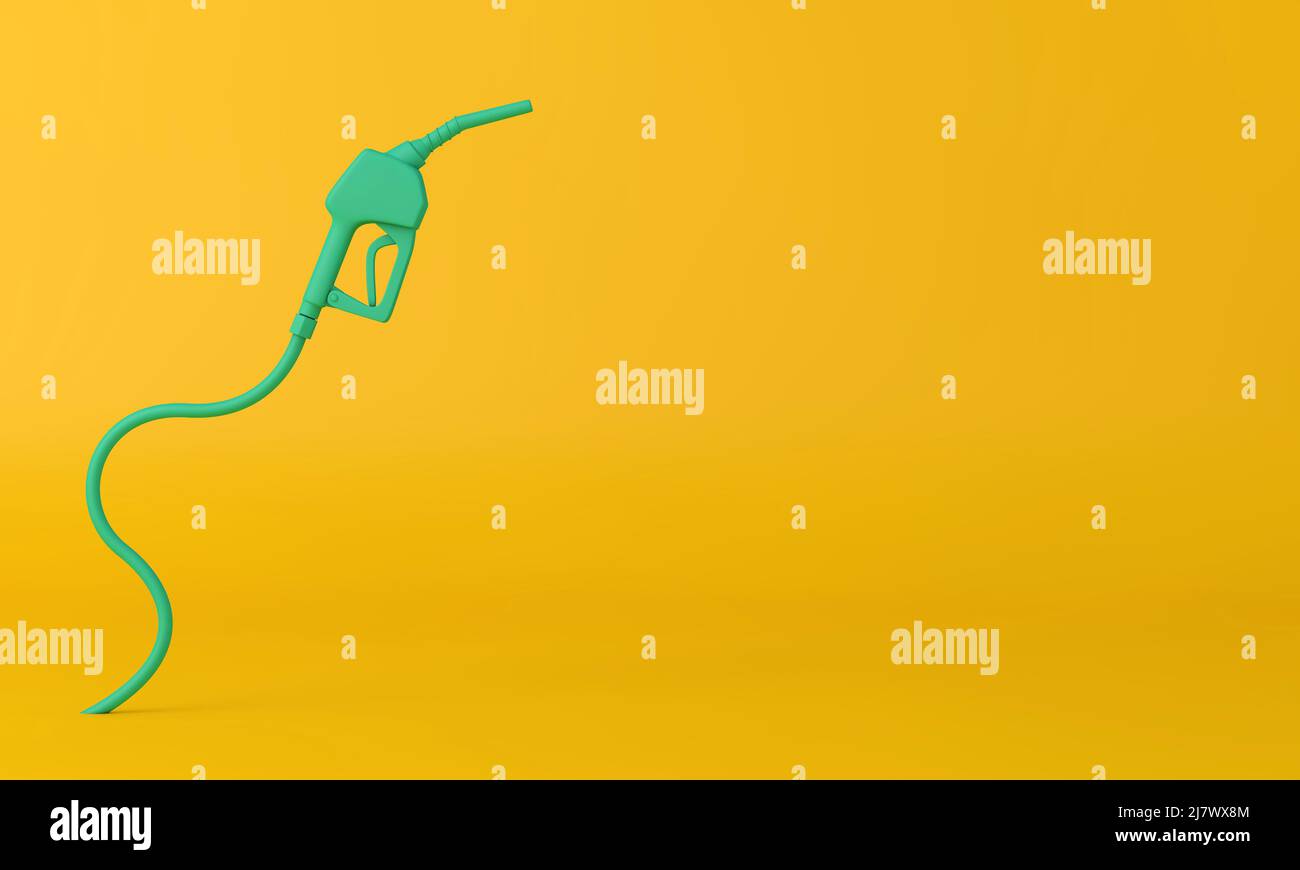 Gas station fuel pump abstract background. 3D rendering Stock Photo - Alamy