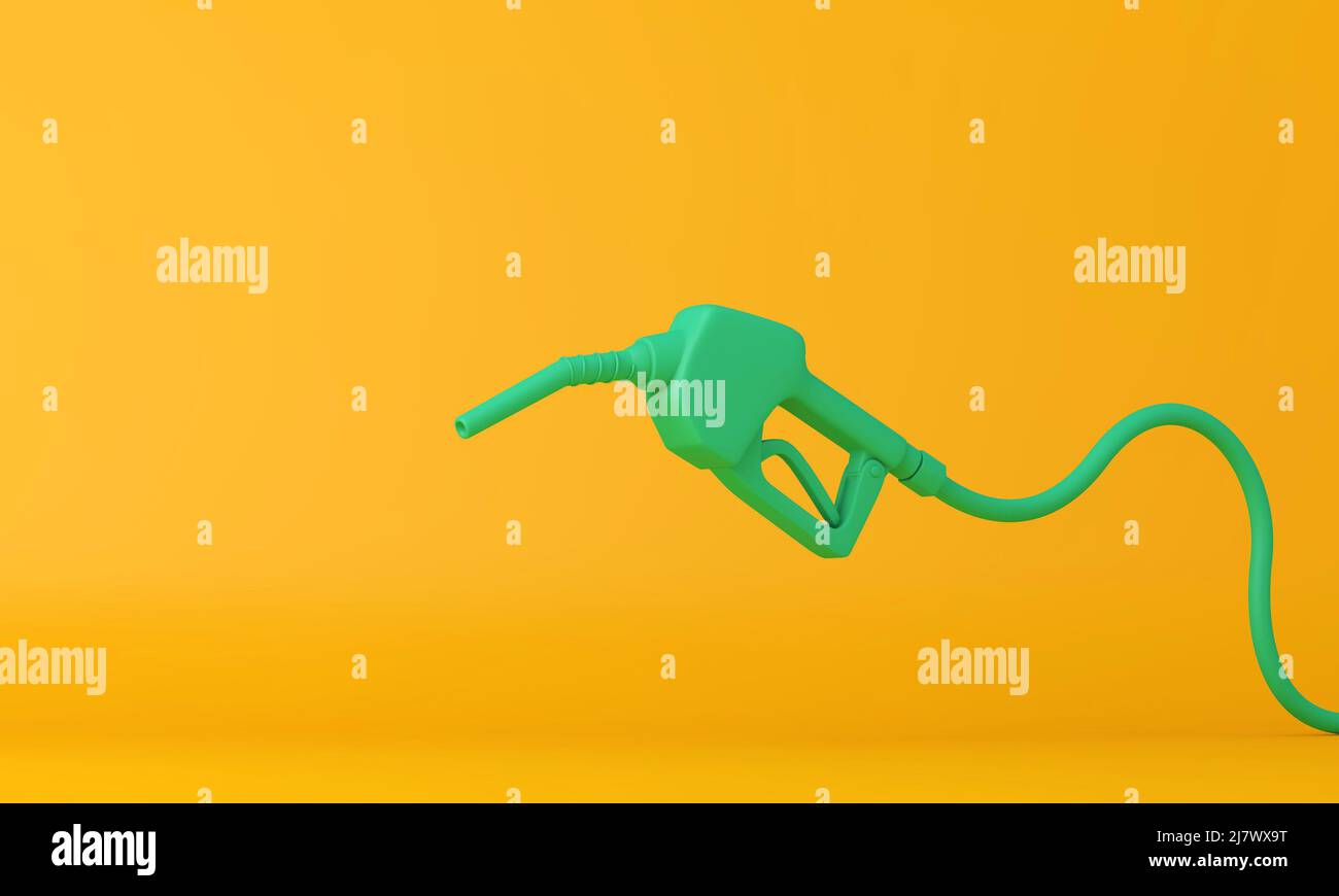 Gas station fuel pump abstract background. 3D rendering Stock Photo - Alamy