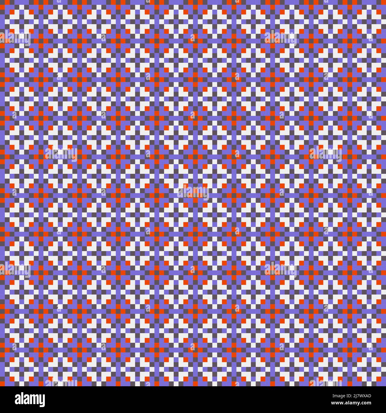 Abstract Cross-Pattern Dotted generative computational art illustration ...