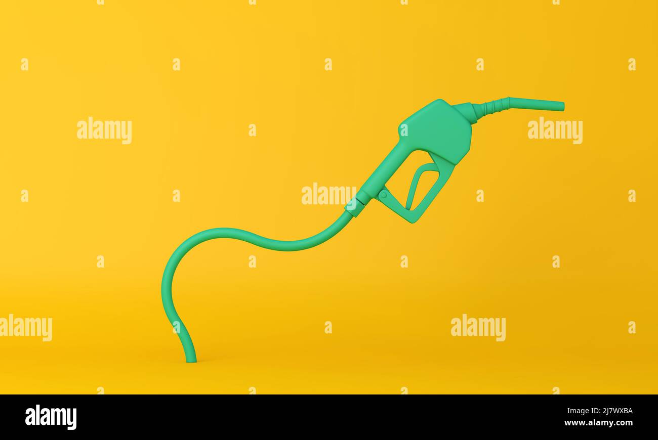 Gas station fuel pump abstract background. 3D rendering Stock Photo - Alamy
