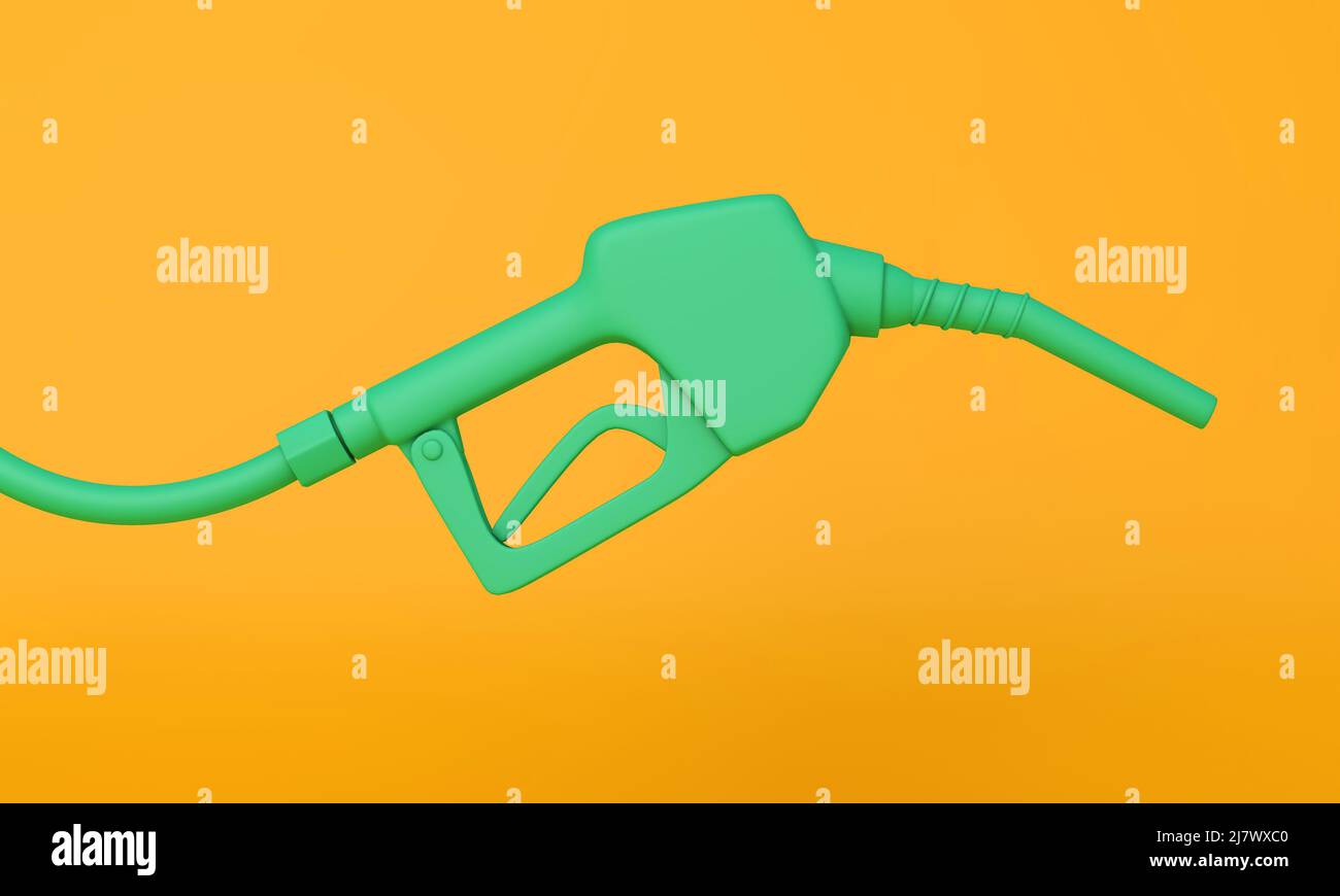 Gas station fuel pump abstract background. 3D rendering Stock Photo - Alamy
