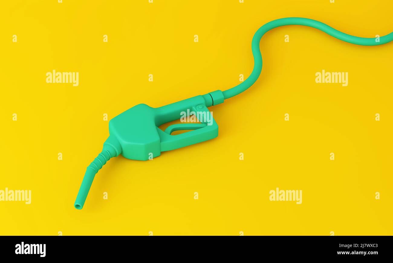 Gas station fuel pump abstract background. 3D rendering Stock Photo - Alamy