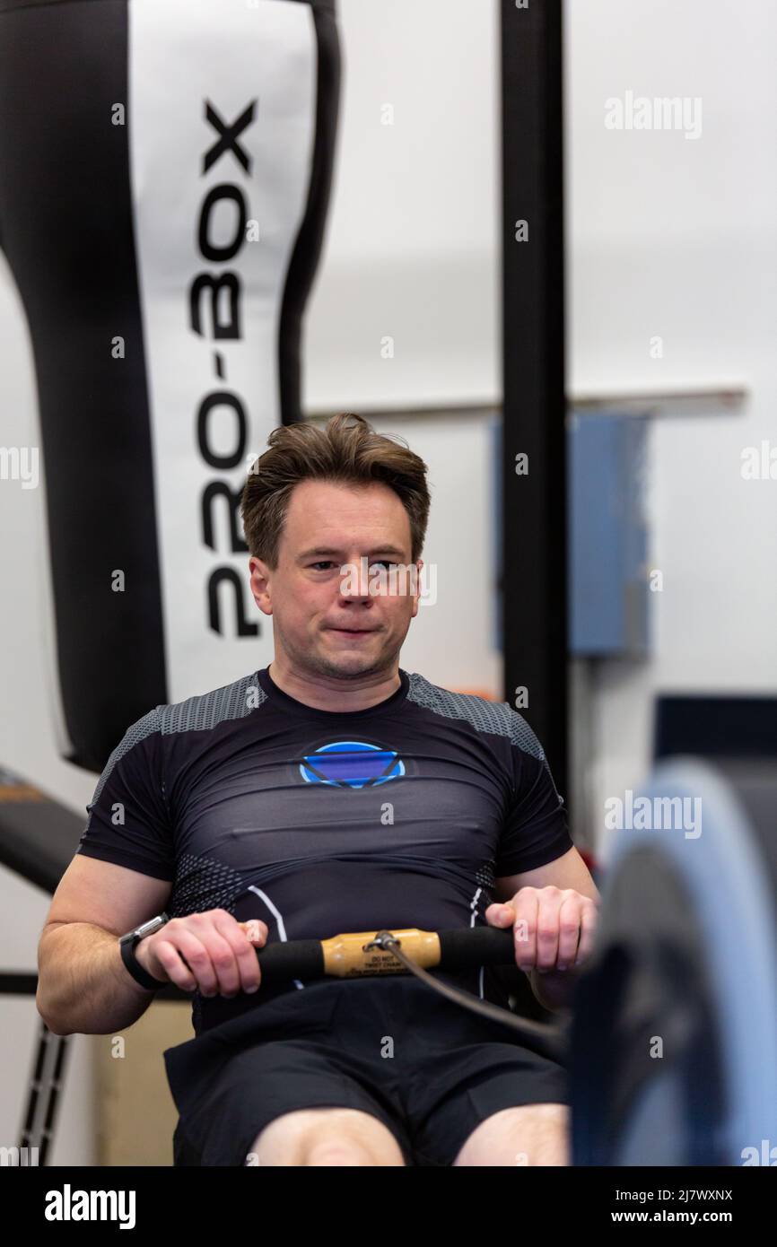 Rowing machine hi-res stock photography and images - Alamy