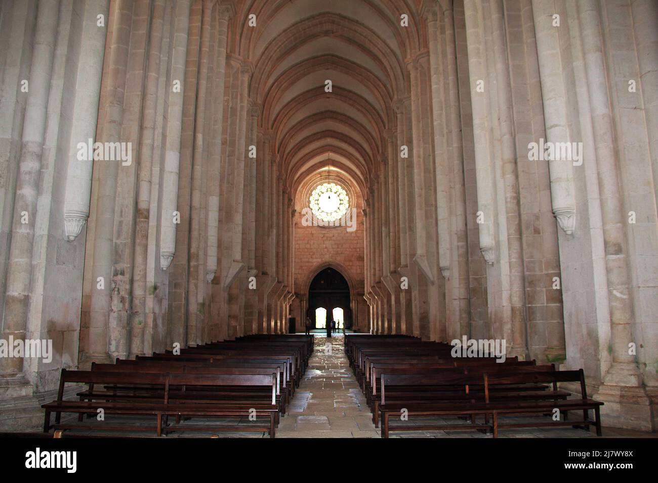 The ancient monastery Alcobaca in Portugal Stock Photo - Alamy