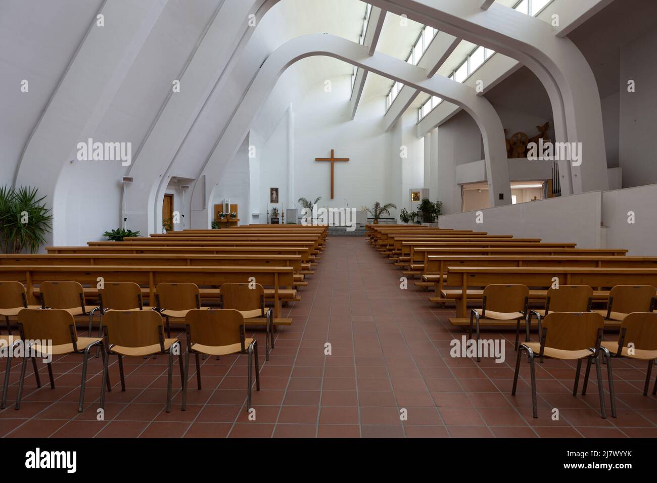 Church in Riola by Alvar Aalto. A beautiful example of International ...