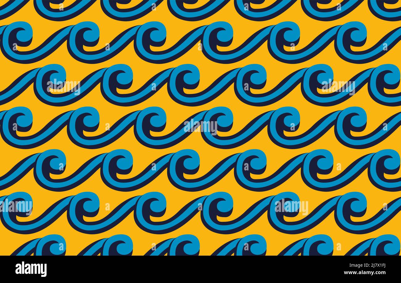 Ancient Greek waves seamless vector pattern ornament Stock Vector Image ...