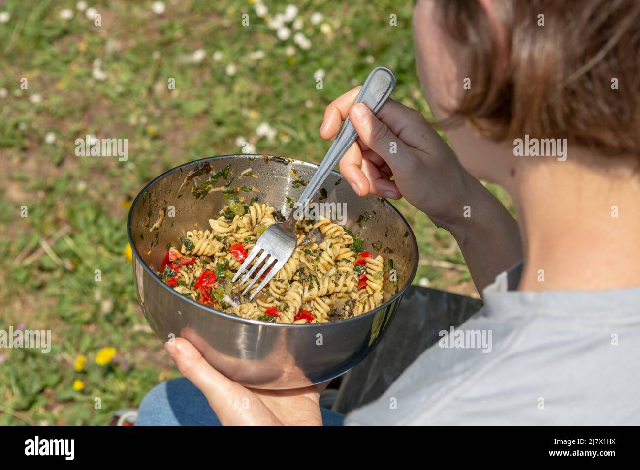 Angle hair pasta hi-res stock photography and images - Alamy
