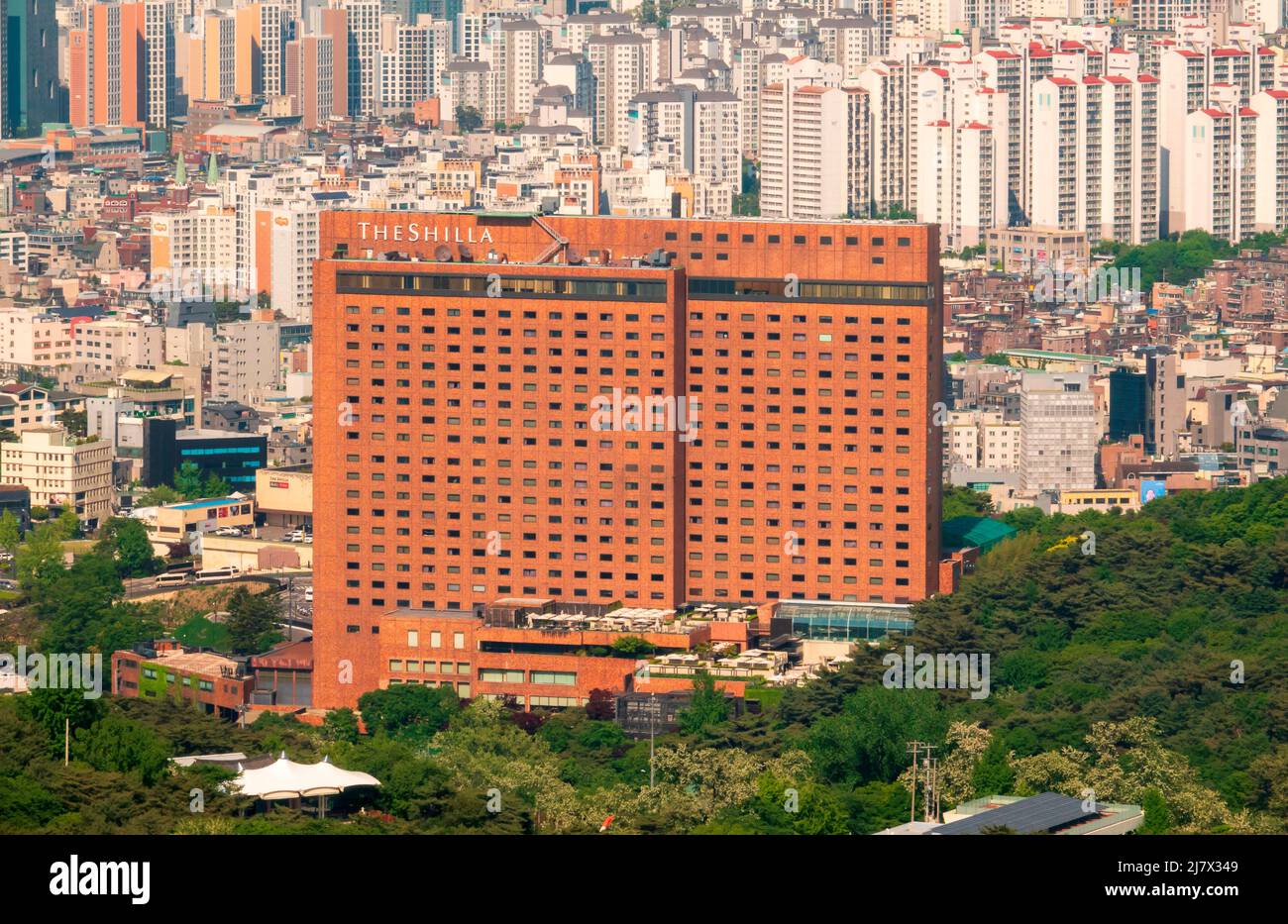 The Shilla Hotel, May 10, 2022 : A general view of the Shilla Hotel in ...