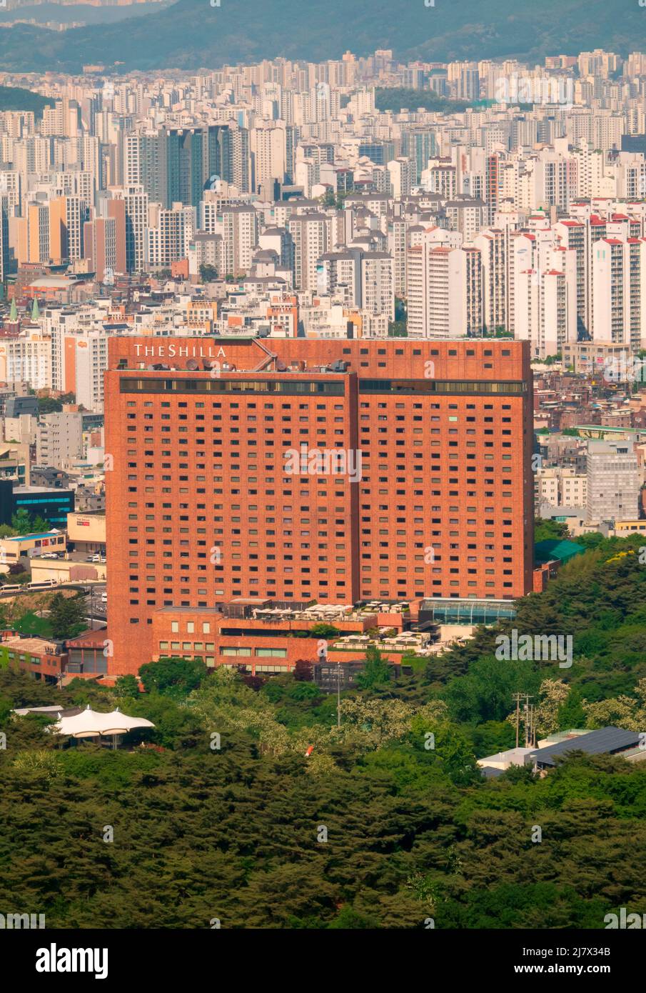 The Shilla Hotel, May 10, 2022 : A general view of the Shilla Hotel in ...