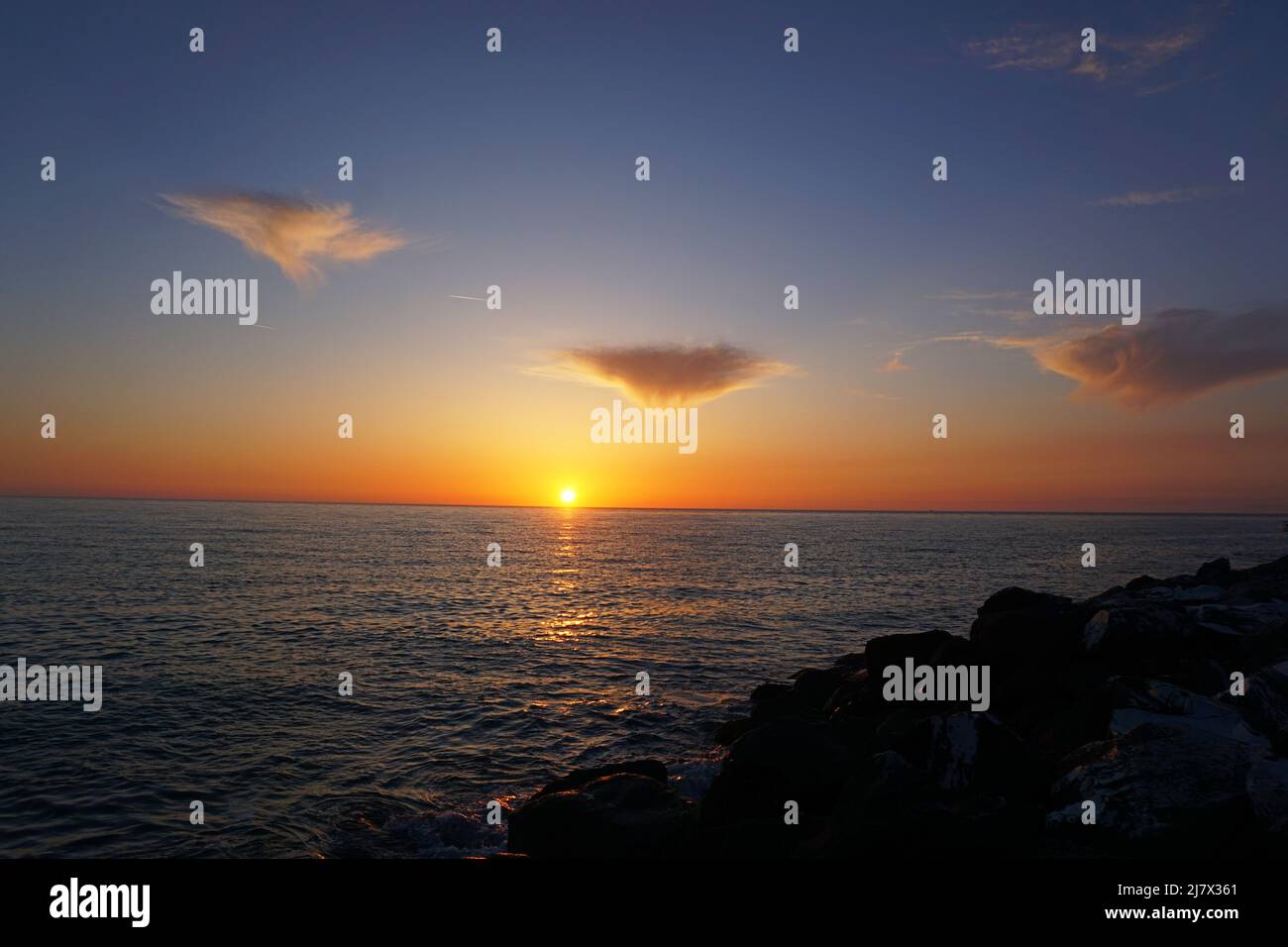 Sunset sky over tuscany hi-res stock photography and images - Alamy