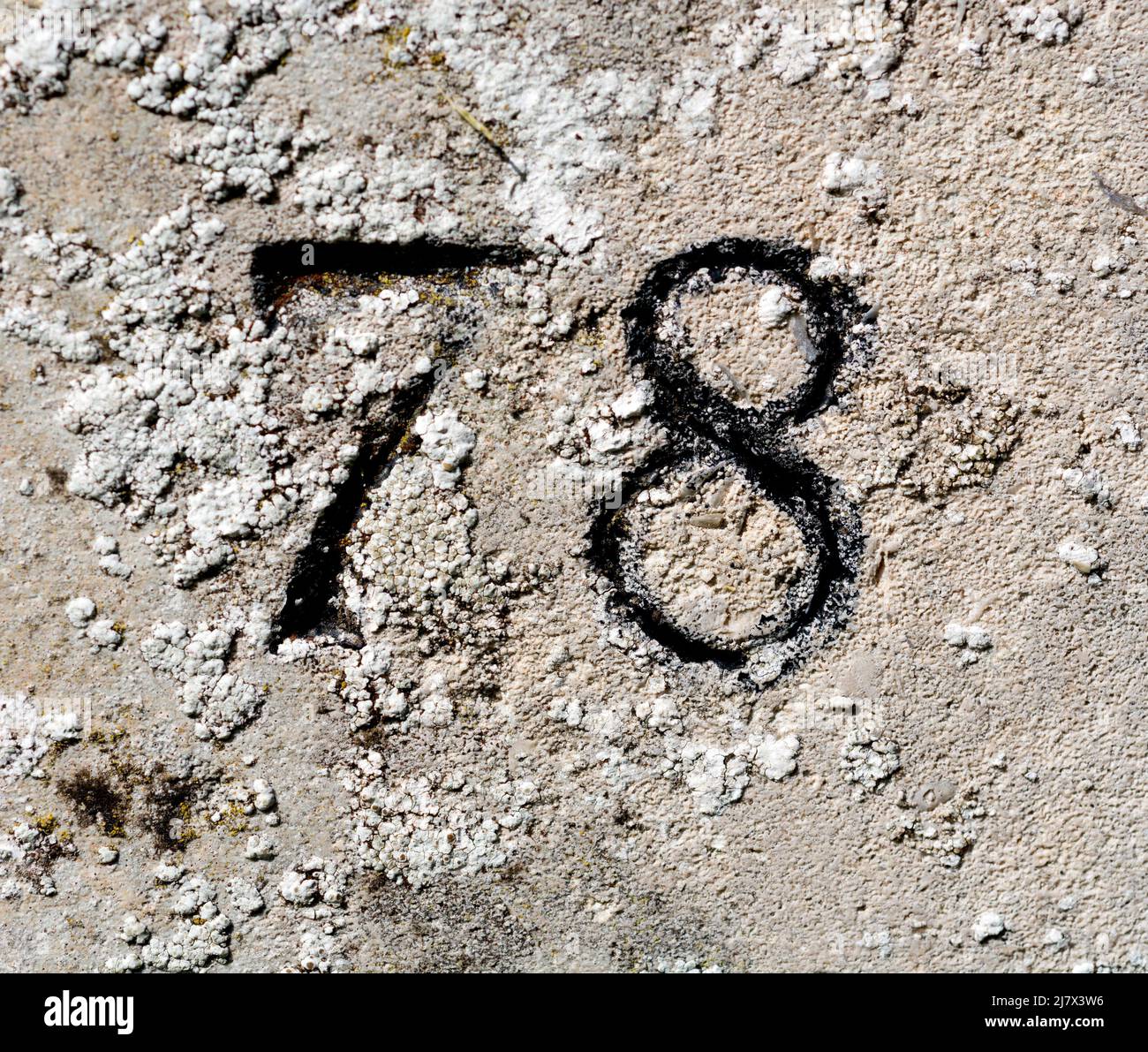 Number 78 hi-res stock photography and images - Alamy