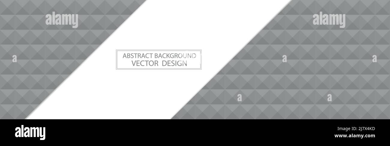 Panoramic gray web background template of many identical squares ...