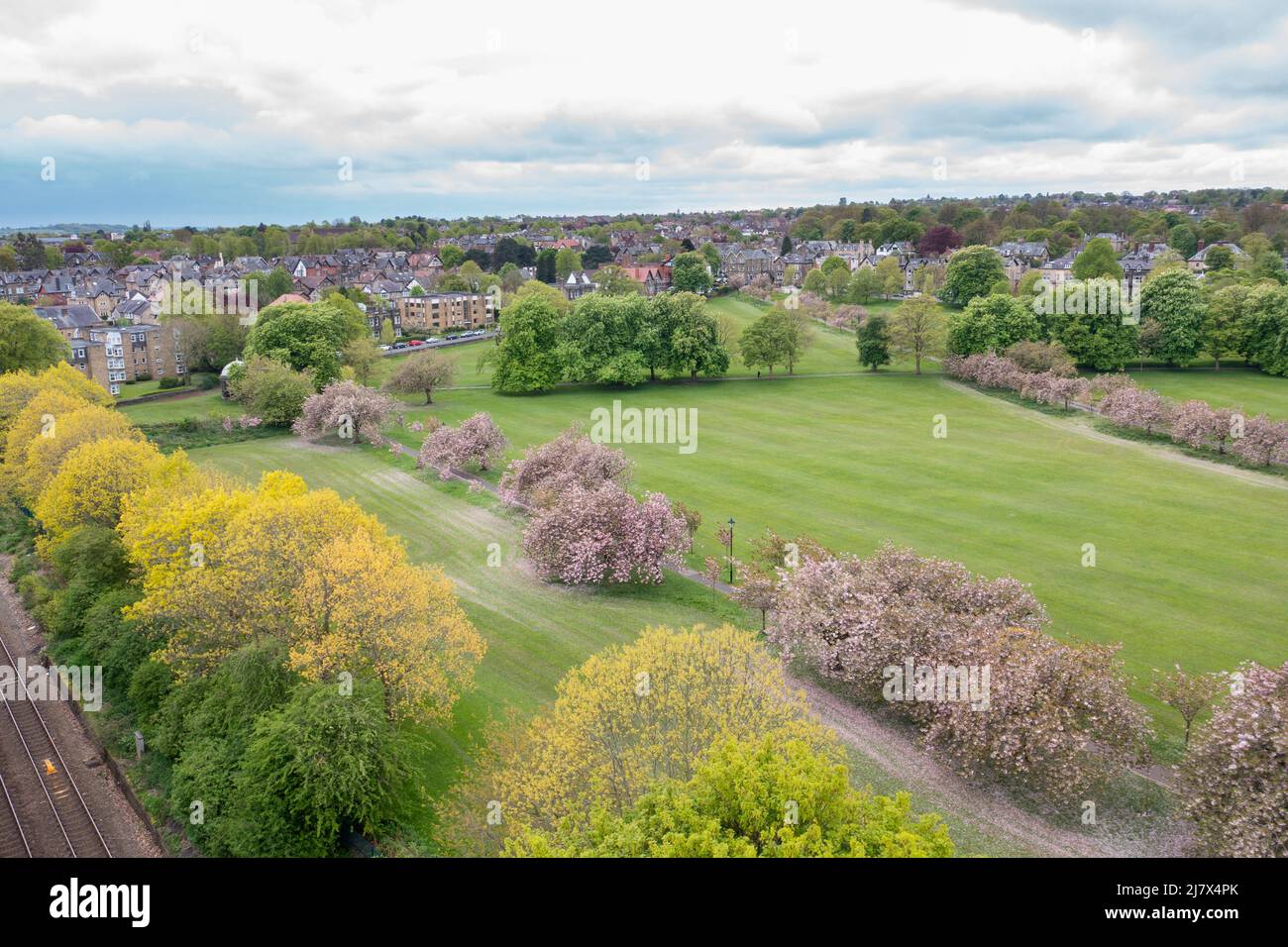 Aerial view harrogate hi-res stock photography and images - Alamy