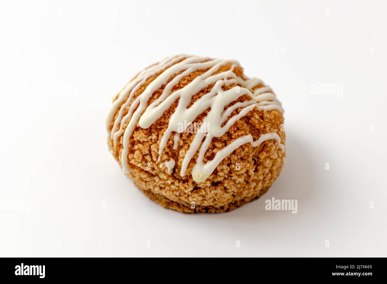 cookie choux on a white background Stock Photo - Alamy