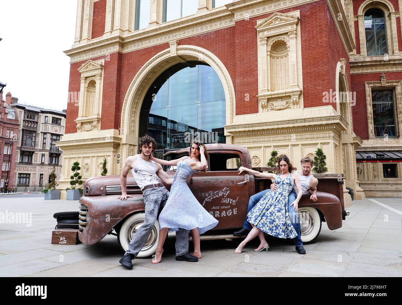 Will Bozier, Zizi Strallen, Ashley Shaw and Richard Winsor during a ...