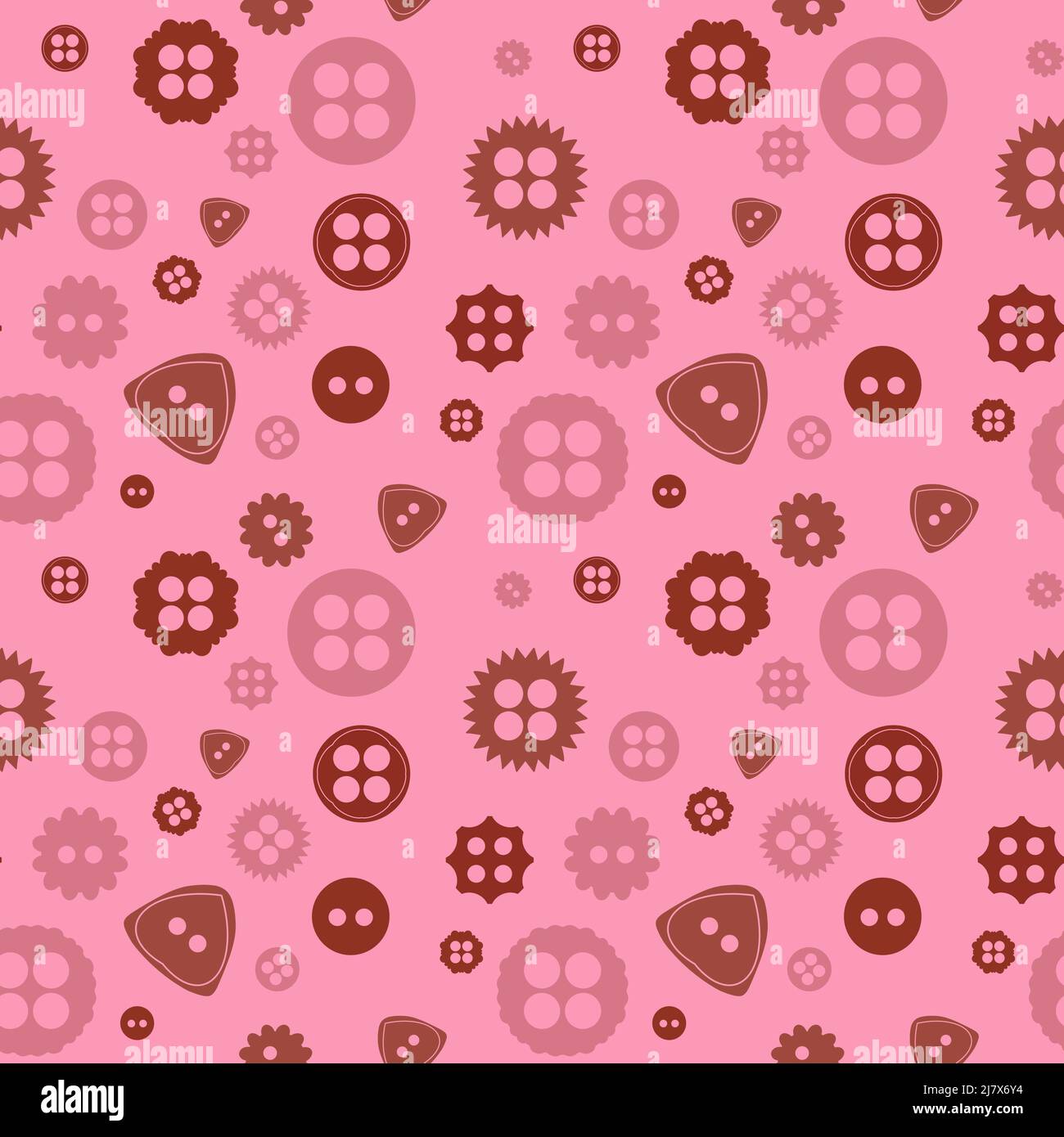 Hobbies seamless buttons pattern for fabrics and textiles and packaging ...
