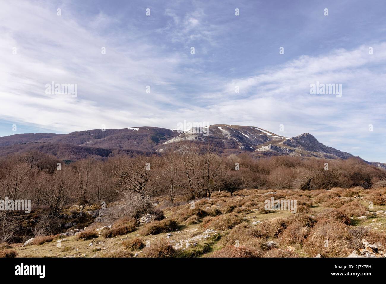 gorbea natural park in the basque country Stock Photo - Alamy