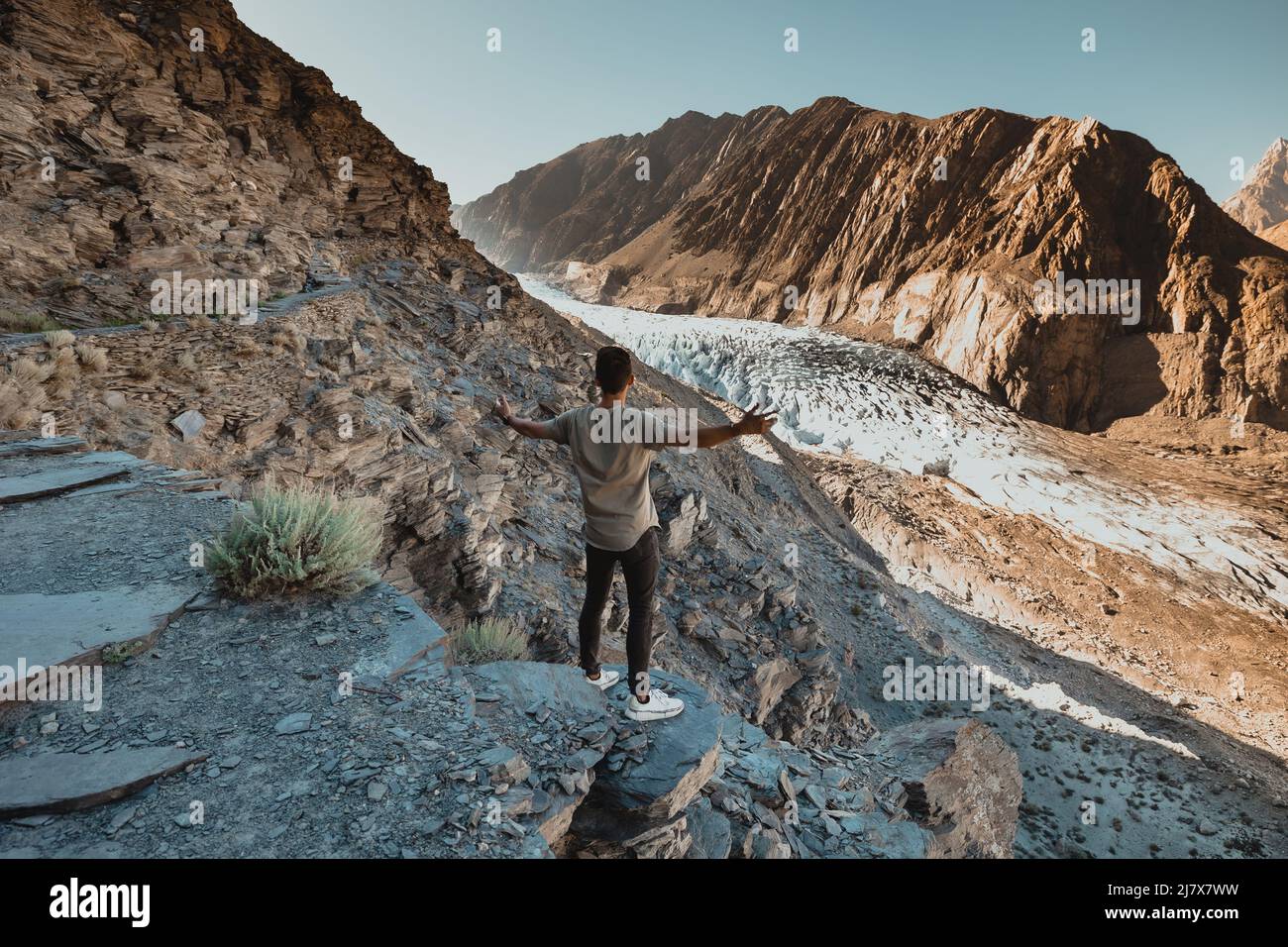 Passu glacier hunza valley hi-res stock photography and images - Alamy