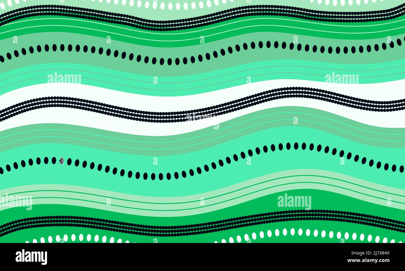 Summer geometric background for fabrics and textiles and packaging and ...