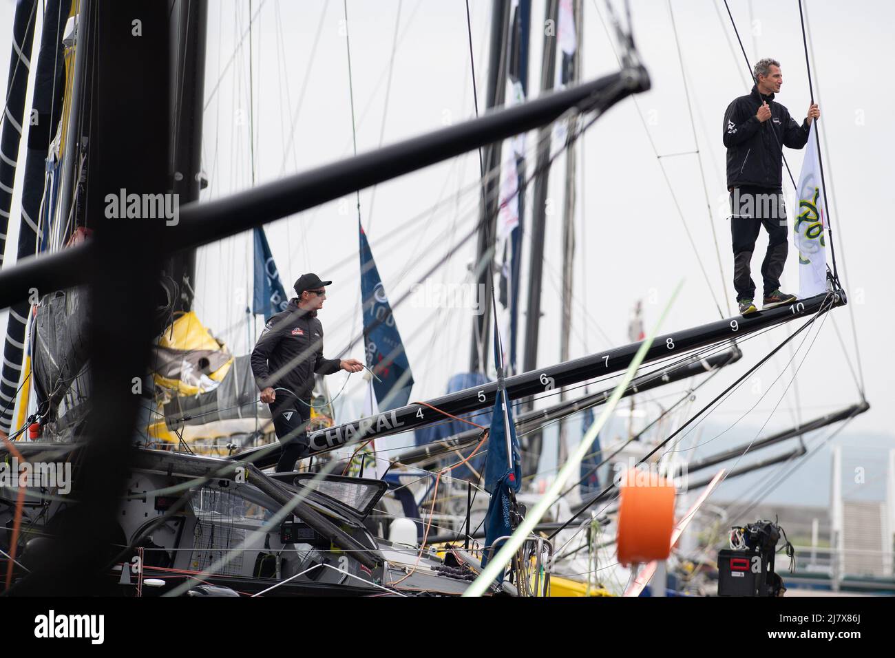 Jérémie Beyou, CHARAL during the Défi Pom’Potes Runs of the Guyader ...