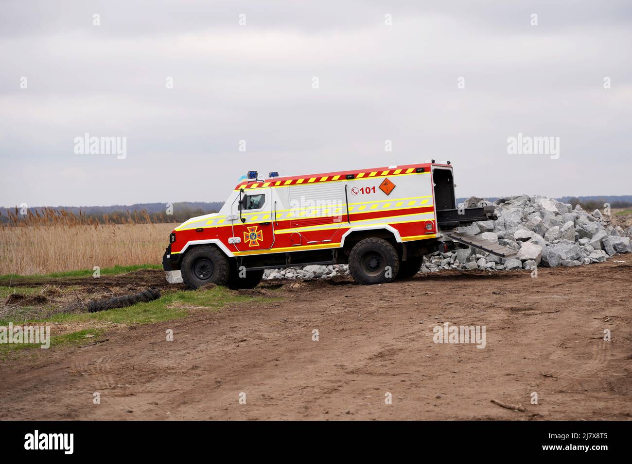 Demining vehicle hi-res stock photography and images - Alamy
