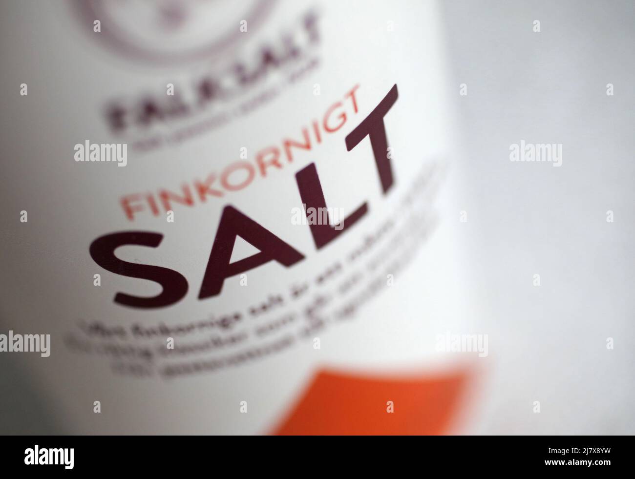 Salt from Falksalt Stock Photo - Alamy