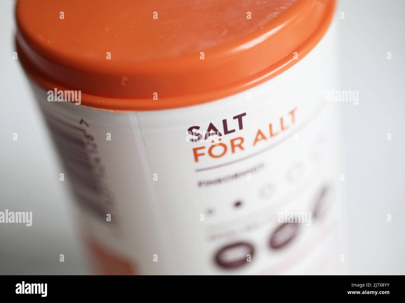 Salt from Falksalt Stock Photo - Alamy