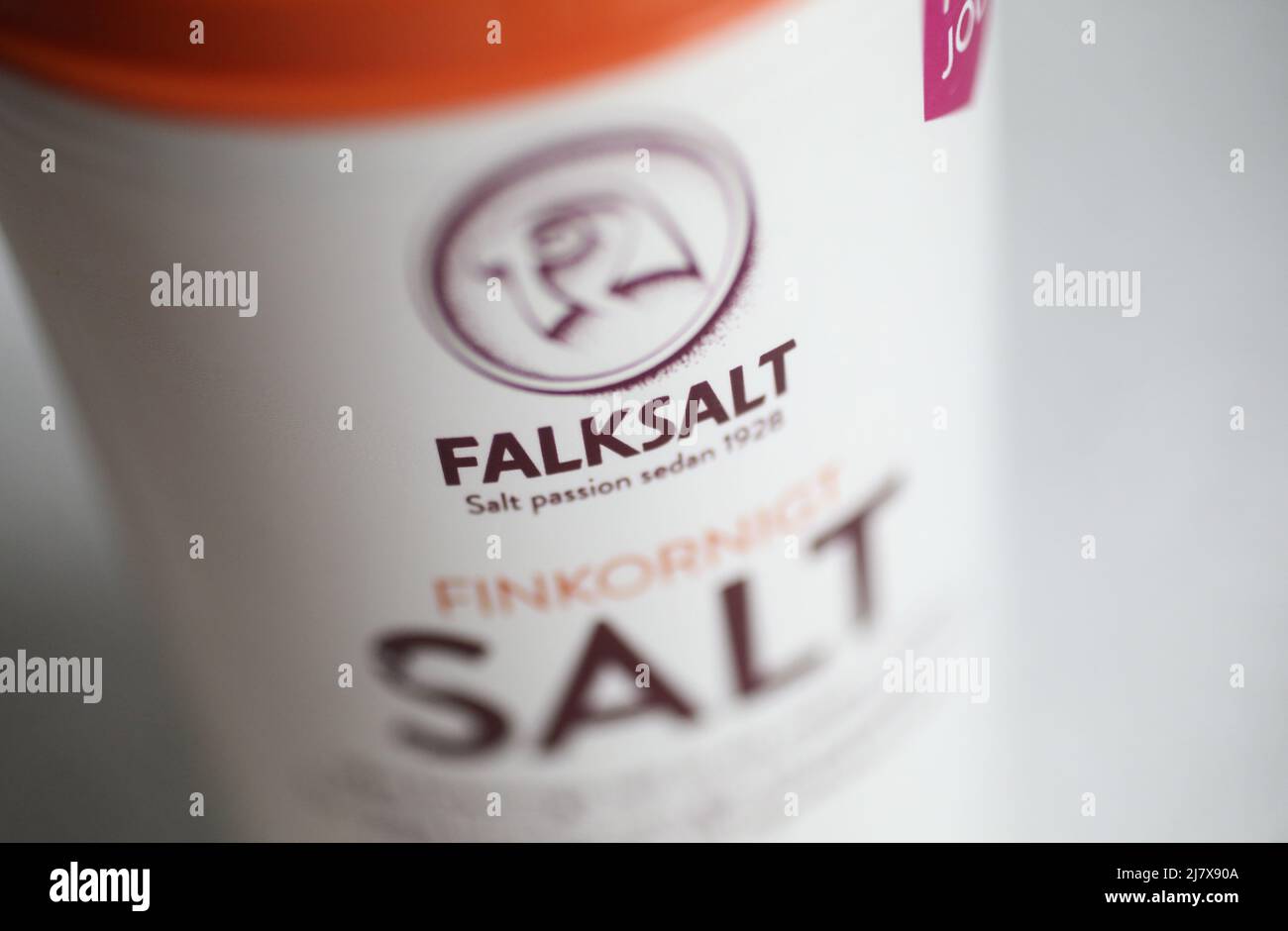 Salt from Falksalt Stock Photo - Alamy