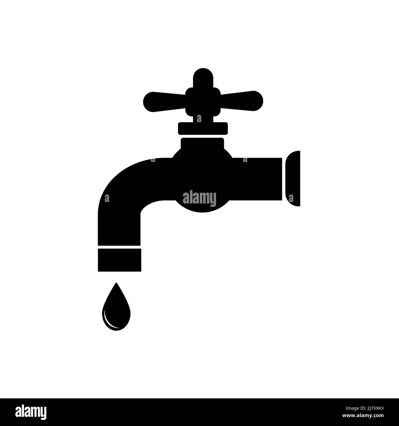 Faucet Icon Vector Design Template Stock Vector Image & Art - Alamy