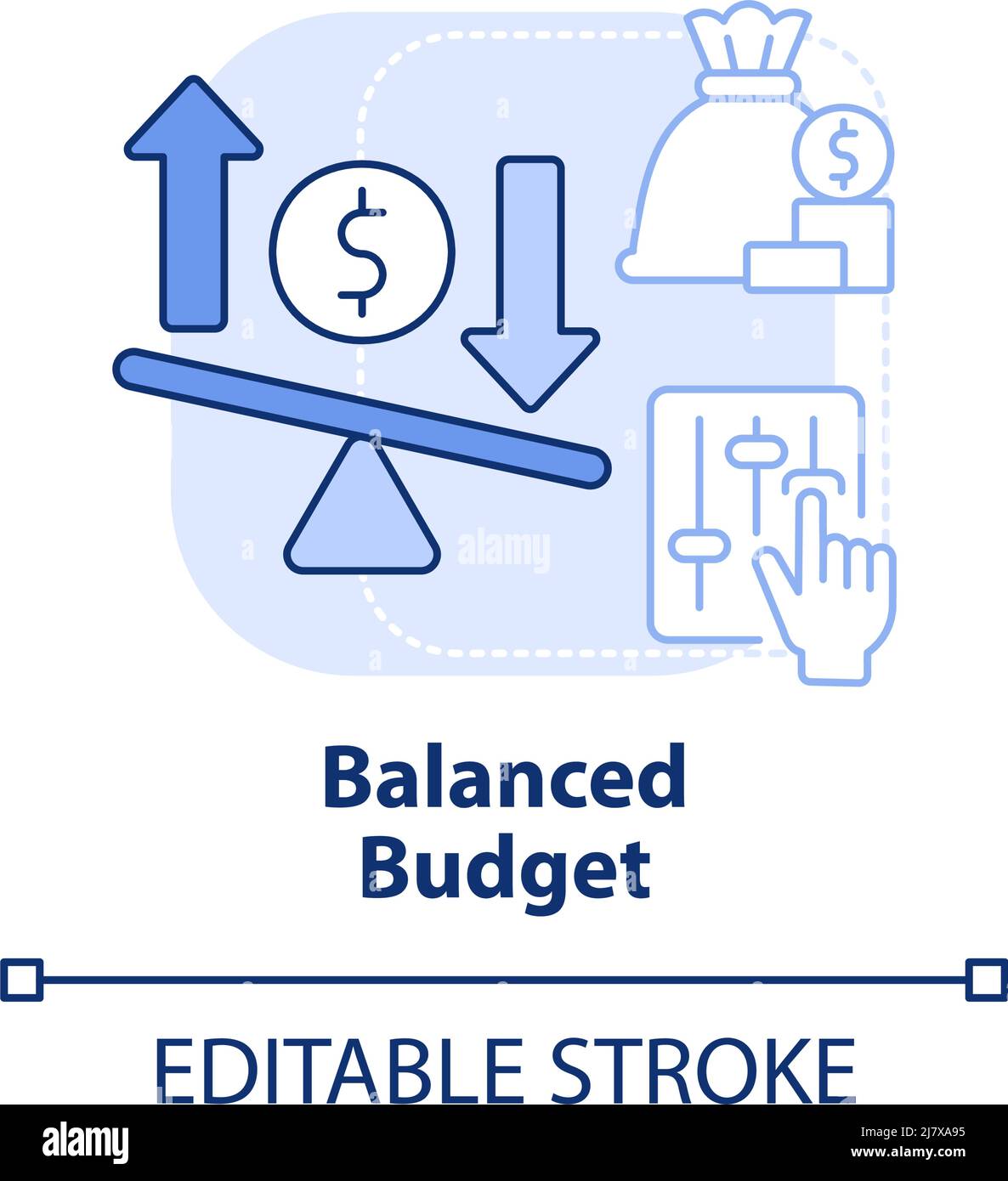 Balanced Budget Clipart
