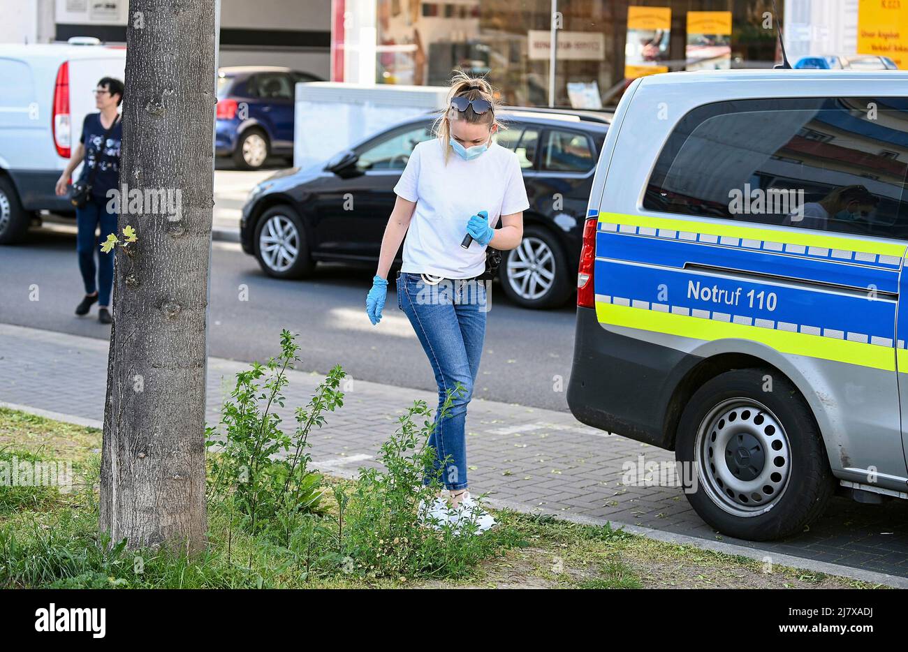 Hanau, Deutschland. 11th May, 2022. 11.05.2022, xpsx, local Hanau blood ...