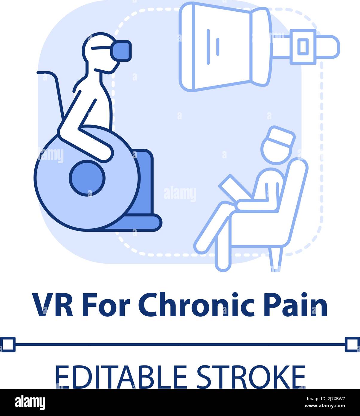 Virtual reality therapy Cut Out Stock Images & Pictures - Alamy