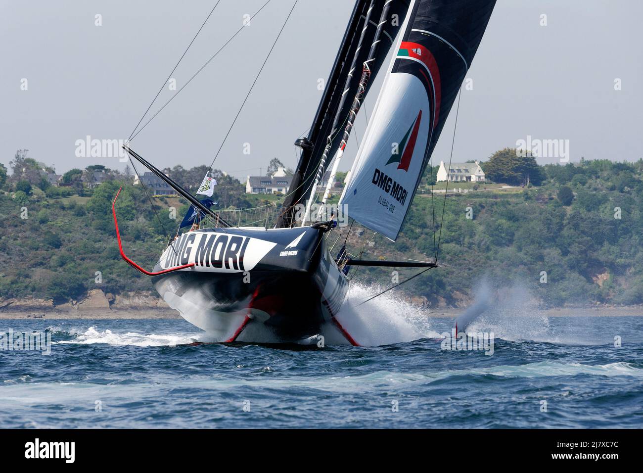 Kojiro Shiraishi - DMG MORI GLOBAL ONE during the start of the Guyader ...
