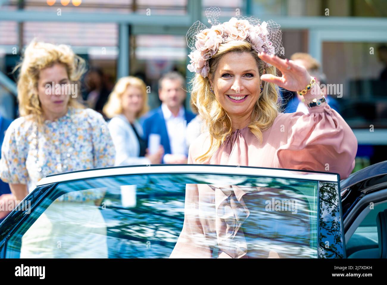Queen Maxima at the opening of The Jeroen Pit House in Amsterdam ...