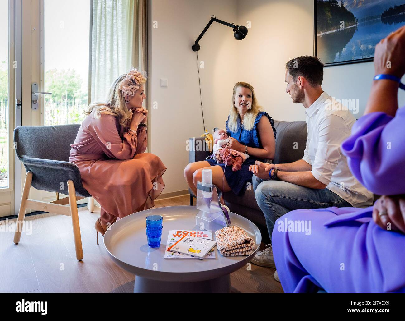 Queen Maxima at the opening of The Jeroen Pit House in Amsterdam ...